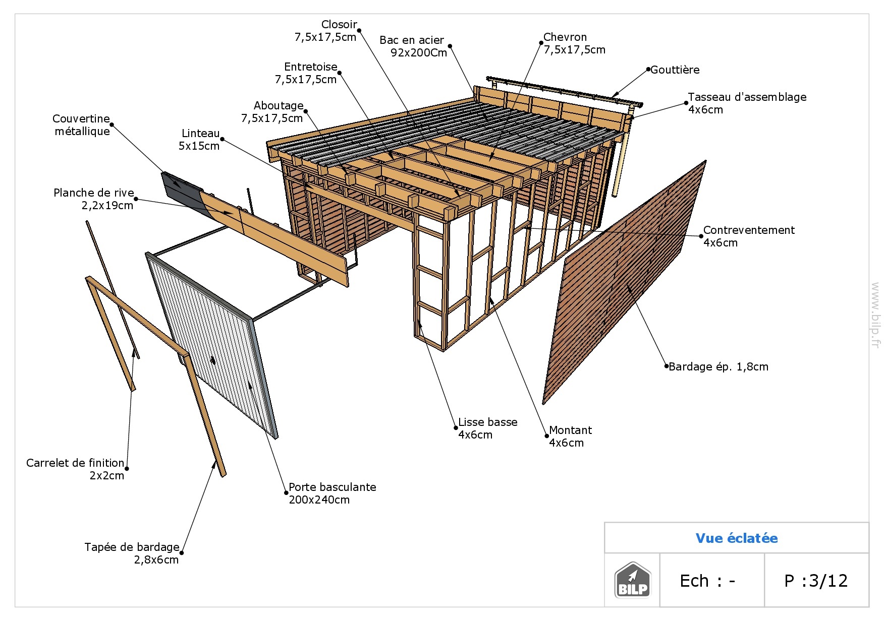 Modèle BEA - Guide de construction des GARAGES